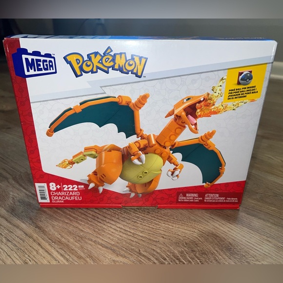 Mega | Toys | Mega Block Charizard Pokmon Legotype Unopened | Poshmark
